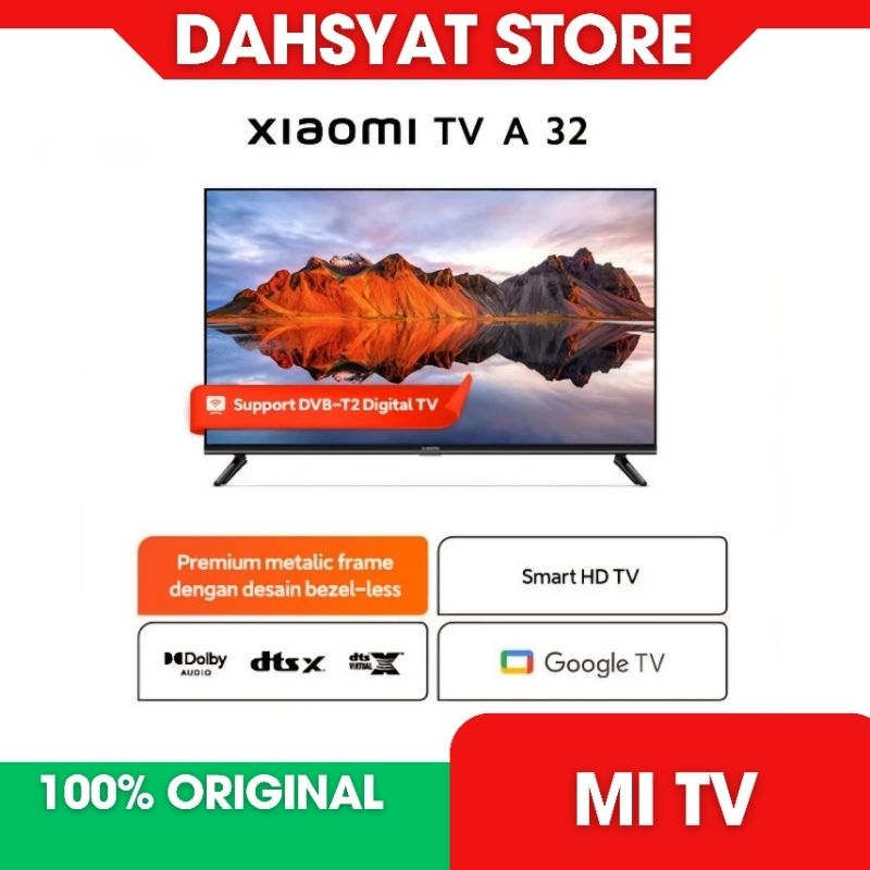 Jual Smart TV Android Xiaomi TV A Pro 32 Inci HD Garansi Resmi | Shopee ...