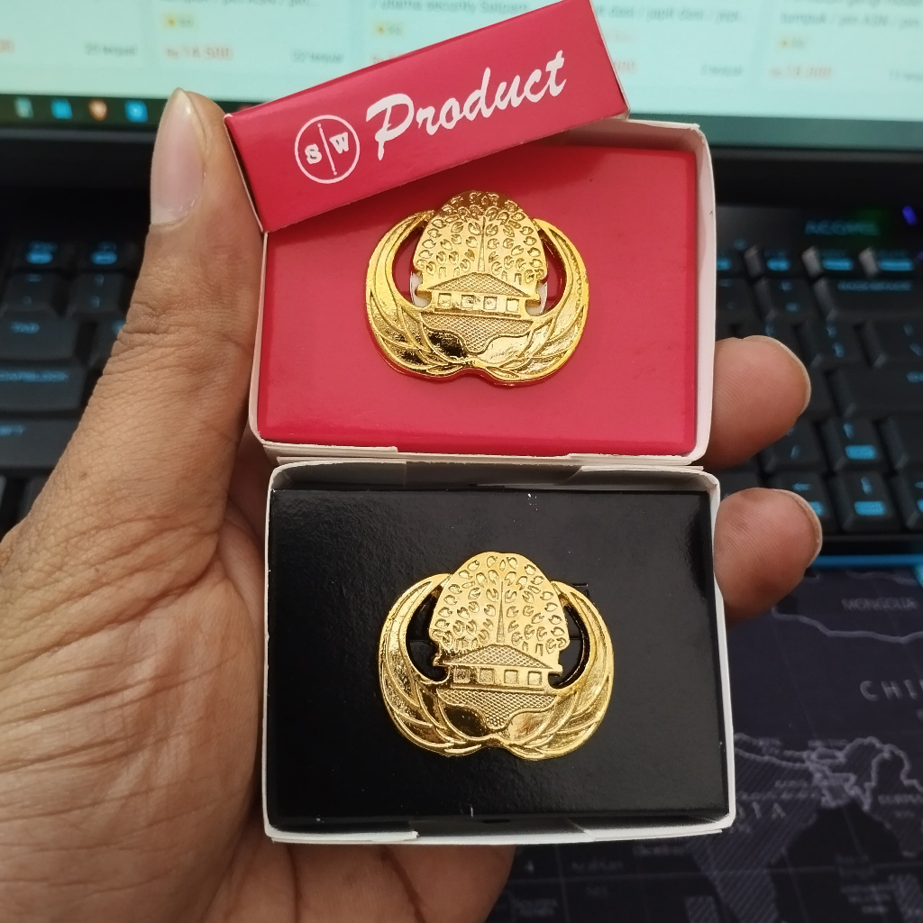Jual Pin korpri terbaru 2025 premium / pin korpri ASN/PNS [ foto asli ...