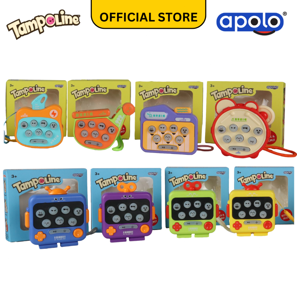 Jual Apolo Tampoline | Mainan Fidget Elektrik Anak Anak | Shopee Indonesia