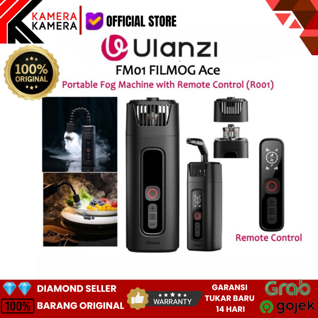 Jual Ulanzi FM01 FILMOG Ace Portable Fog Machine | Shopee Indonesia