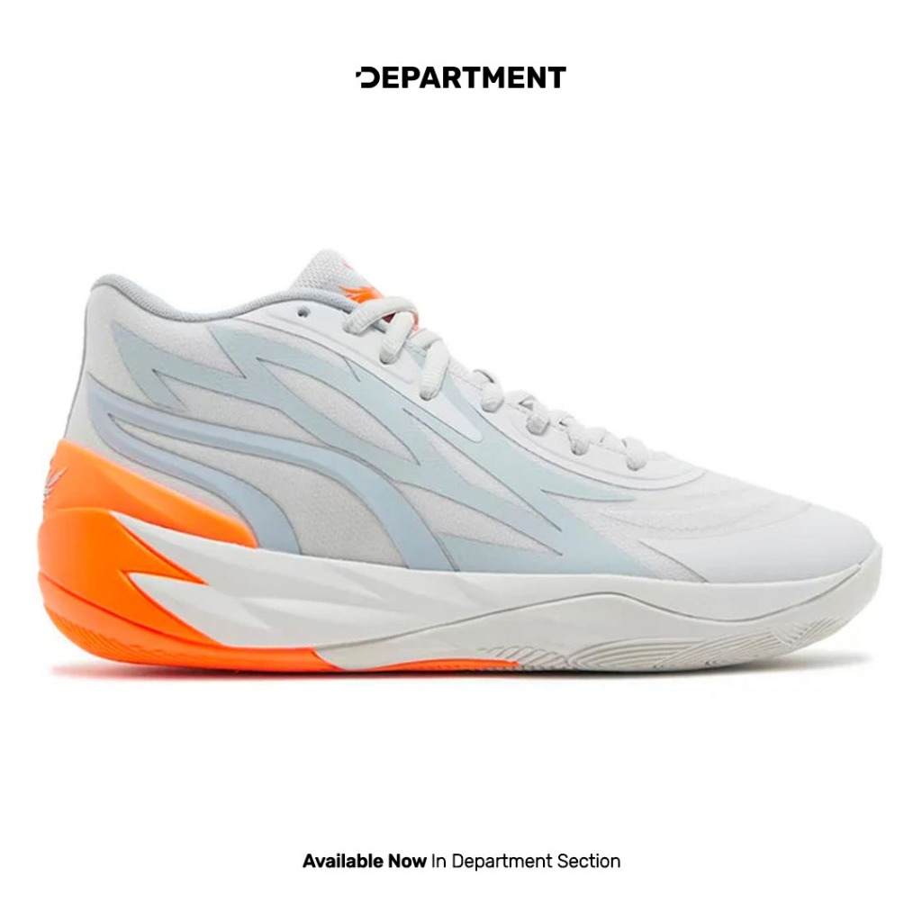 Jual PUMA Sepatu Basket MB.02 "GORANGE" X LAMELO BALL PLATINUM GREY ...