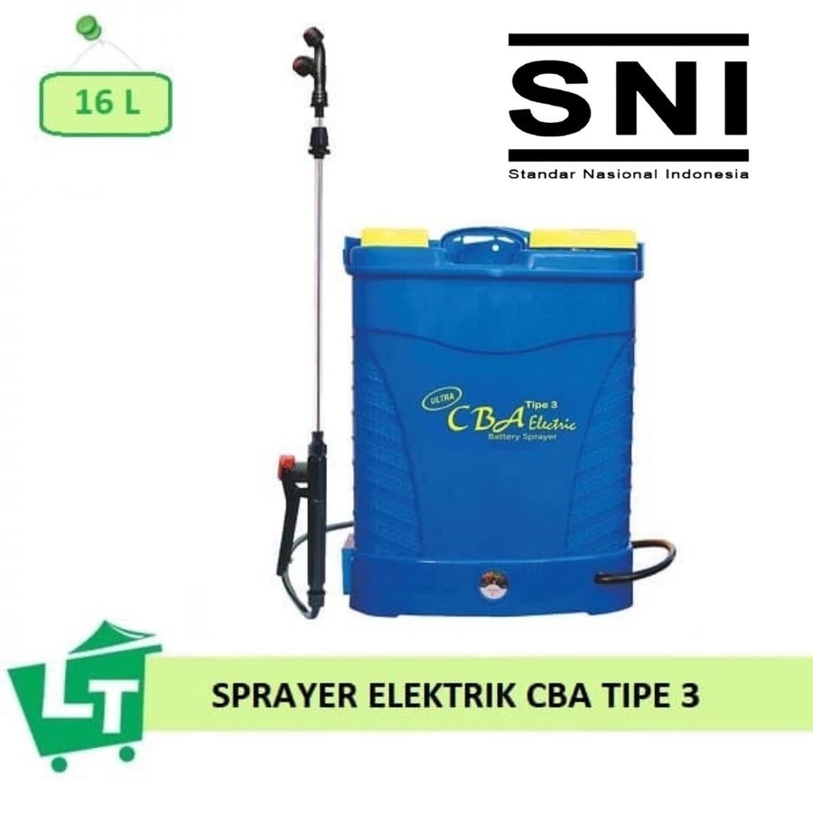 Jual SPRAYER TANGKI CBA TIPE 3 ELEKTRIK 16 L semprot pertanian | Shopee ...
