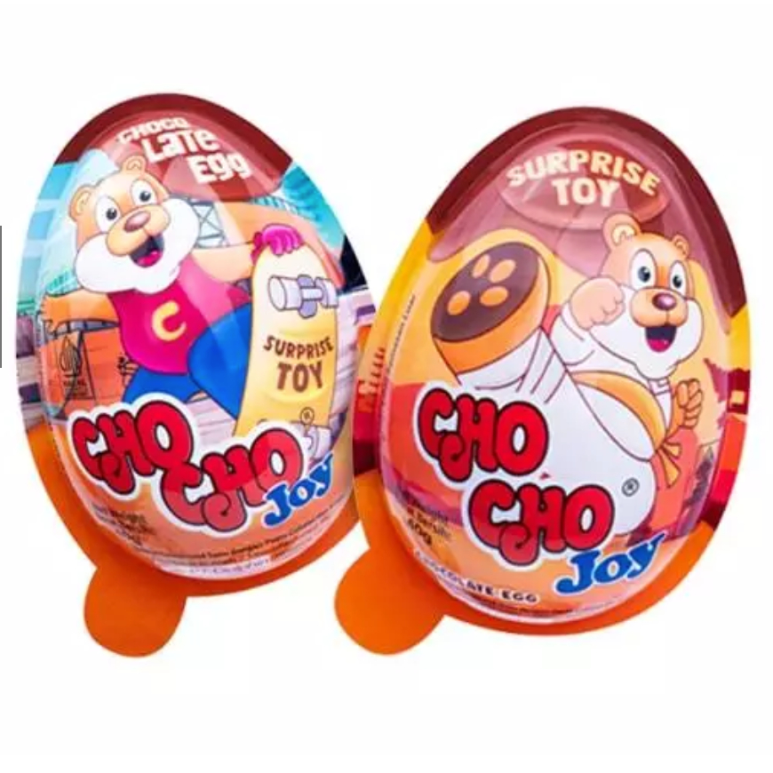 Jual Cho Cho Joy Coklat Berhadiah Mainan Super Surprise Chocolate Egg ...