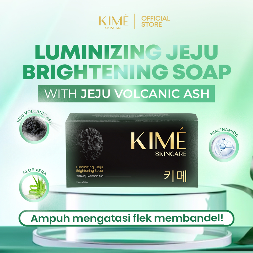 Jual Kime Brightening Soap Face Whitening Brightening Sabun Mandi Cocok ...