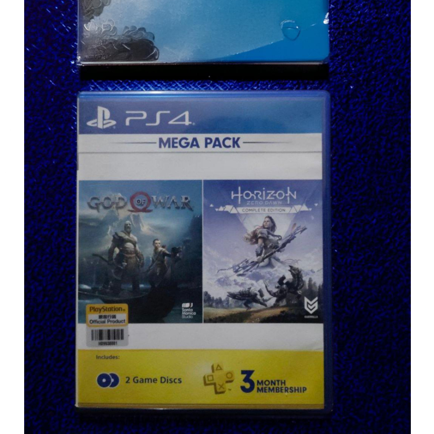 Jual BD KASET PS4 Mega Pack Bundle God of & War Horizon Zero Dawn Down Complete Edition Region ...