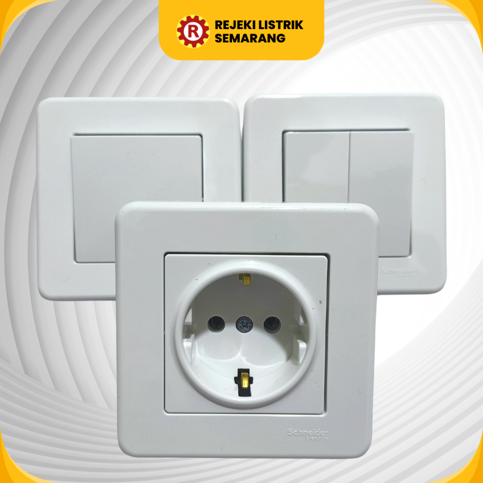 Jual STOP KONTAK, SAKLAR SERI, SAKLAR ENGKEL IB / INBOW SCHNEIDER SERI ...