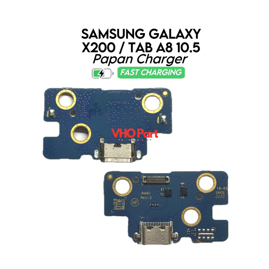 Jual Papan Konektor PCB Charger Samsung Galaxy Tab A8 10.5 (2021) / SM-X200 / SM-X205 - Flexible ...