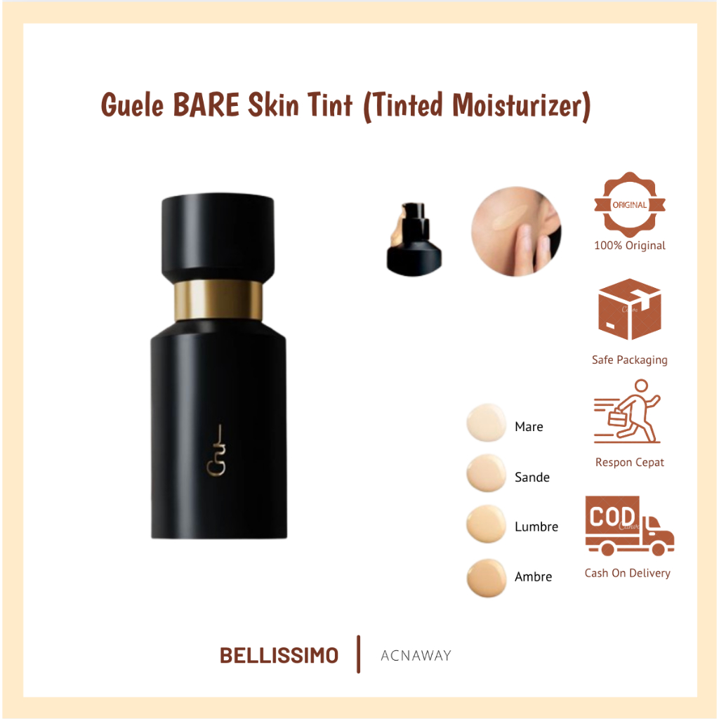 Jual Guele BARE Skin Tint (Tinted Moisturizer) | Shopee Indonesia