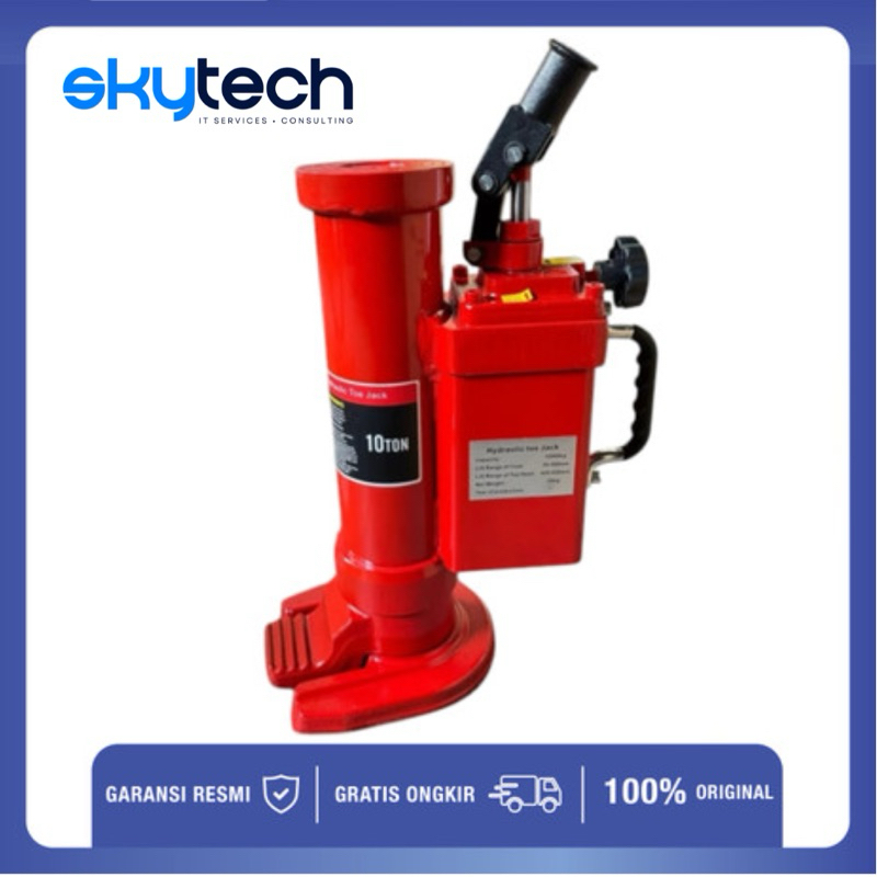 Jual Hydraulic Swivel Toe Jack 10T BARTON 360 Dongkrak Sepatu 10 Ton ...