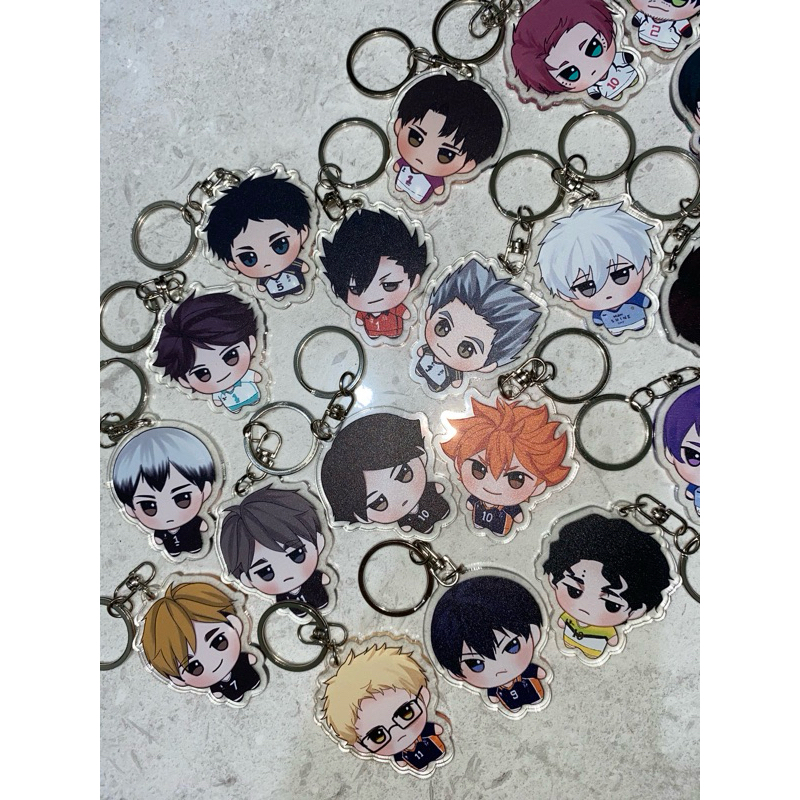 Jual Haikyuu Keychain 5 cm | Shopee Indonesia