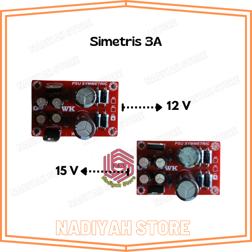 Jual Kit PCB Power Supply 3A Simetris Berkualitas Berkualitas | Shopee ...