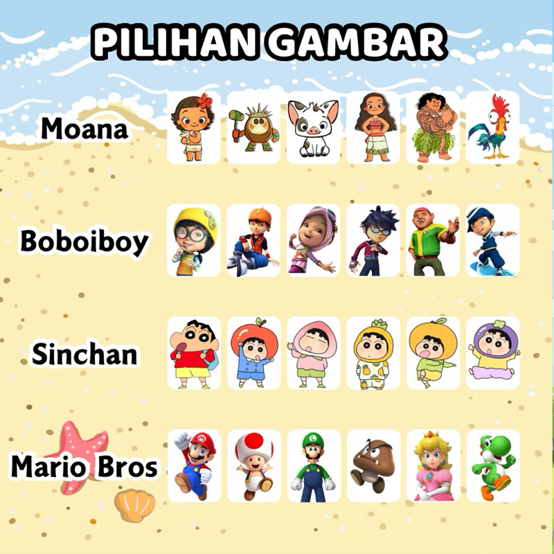 Jual PILIHAN GAMBAR GAMESUS BATU GAMBAR / MAHJONG GAMBAR / SEASIDE ...