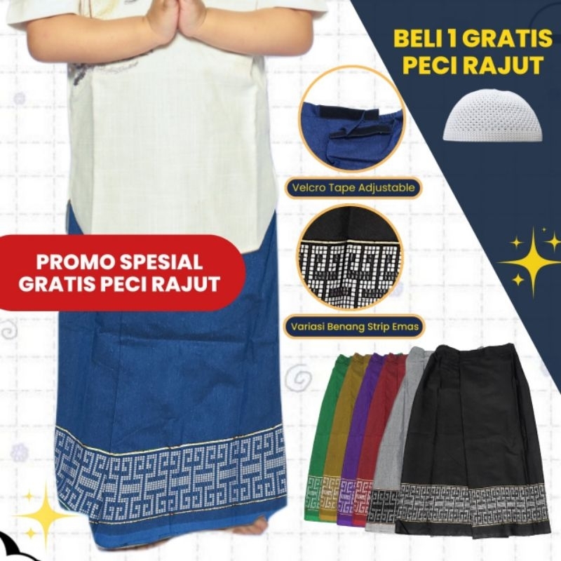 Jual Sarung Praktis instan pakai Untuk Anak Laki Laki usia 2th - 7th ...