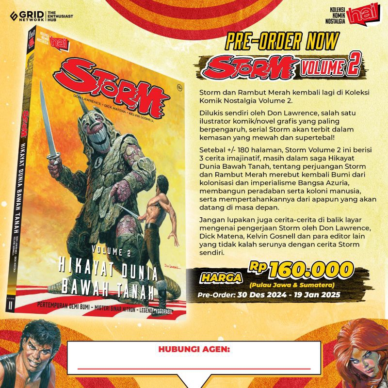 Jual (Pre Order) Edisi Koleksi Komik Storm Vol. 2 | Shopee Indonesia