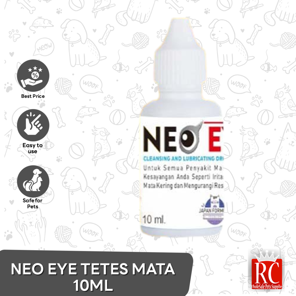 Jual Obat Tetes Mata Kucing & Anjing Neo Eye Drops 10ml | Shopee Indonesia
