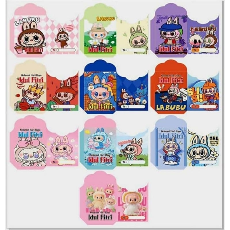Jual AMPLOP Lebaran motif LABUBU | Shopee Indonesia