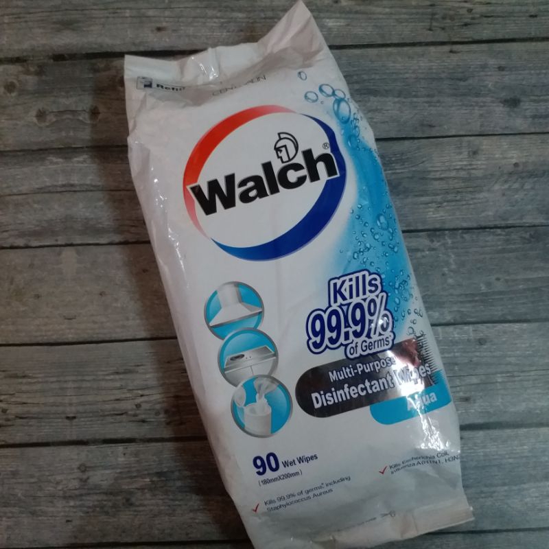 Jual Walch Multi-Purpose Disinfectant Wipes Singapore | Shopee Indonesia