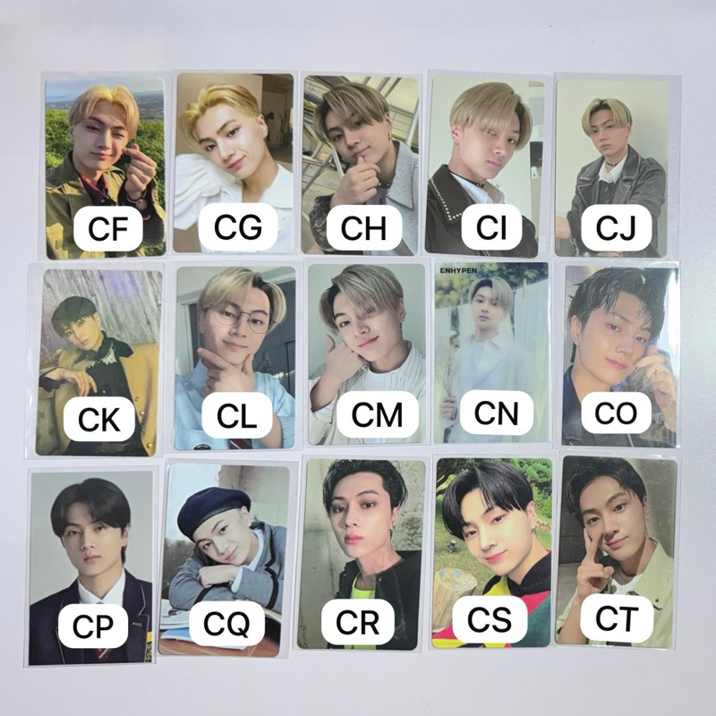 Jual SALE!! ENHYPEN OFFICIAL PHOTOCARD JAY JAKE (Baca Deskripsi ...