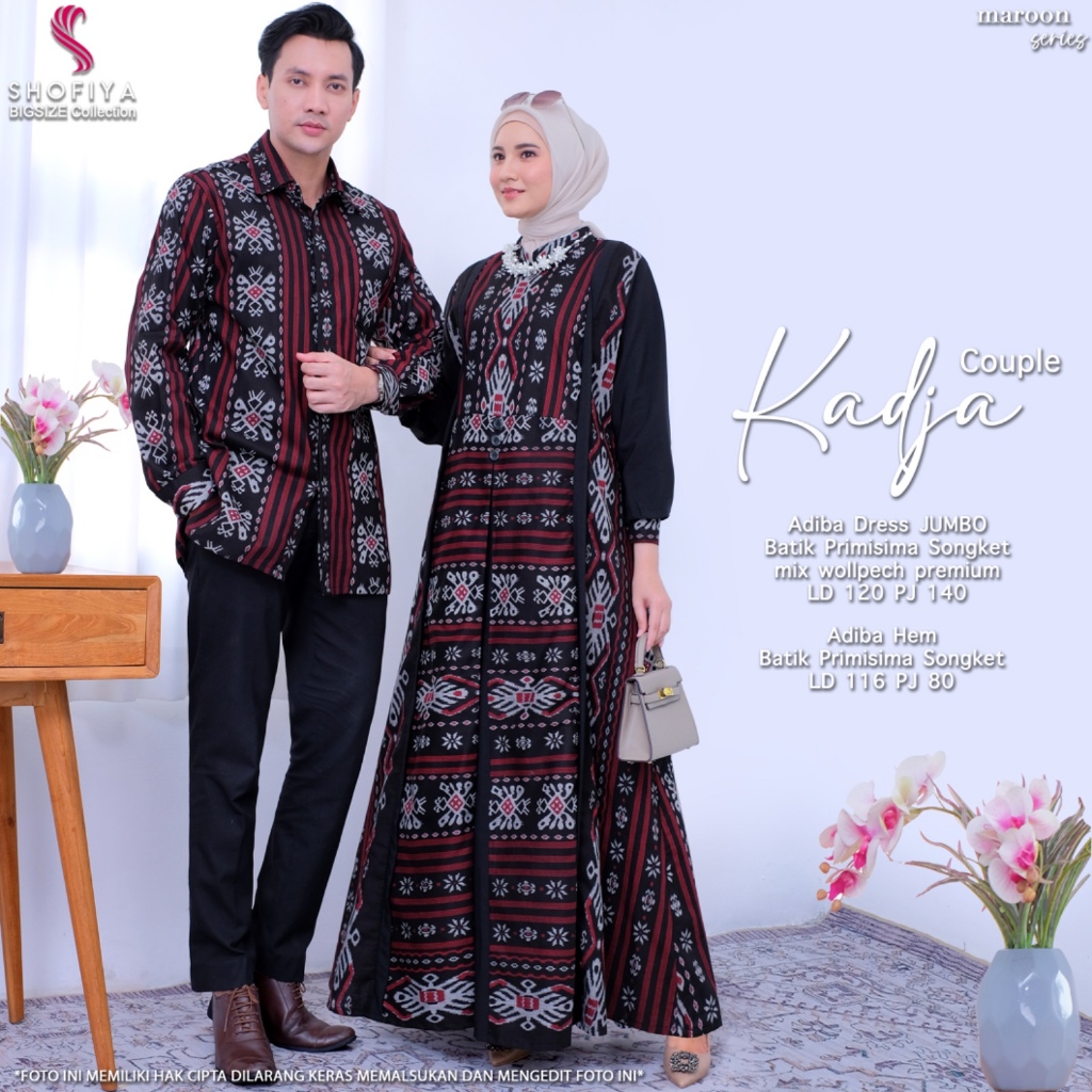 Jual KADJA SET COUPLE DRESS (ld 110) | Shopee Indonesia
