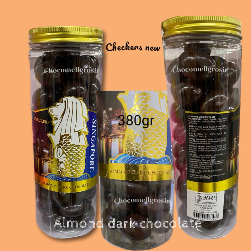 Jual Coklat Checkers 380g Dark coklat | Shopee Indonesia
