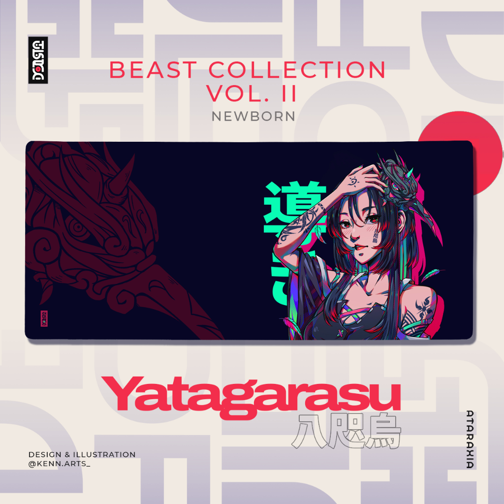 Jual Deskmat Yatagarasu : Beast Collection Vol. 2 Mousepad Gaming ...