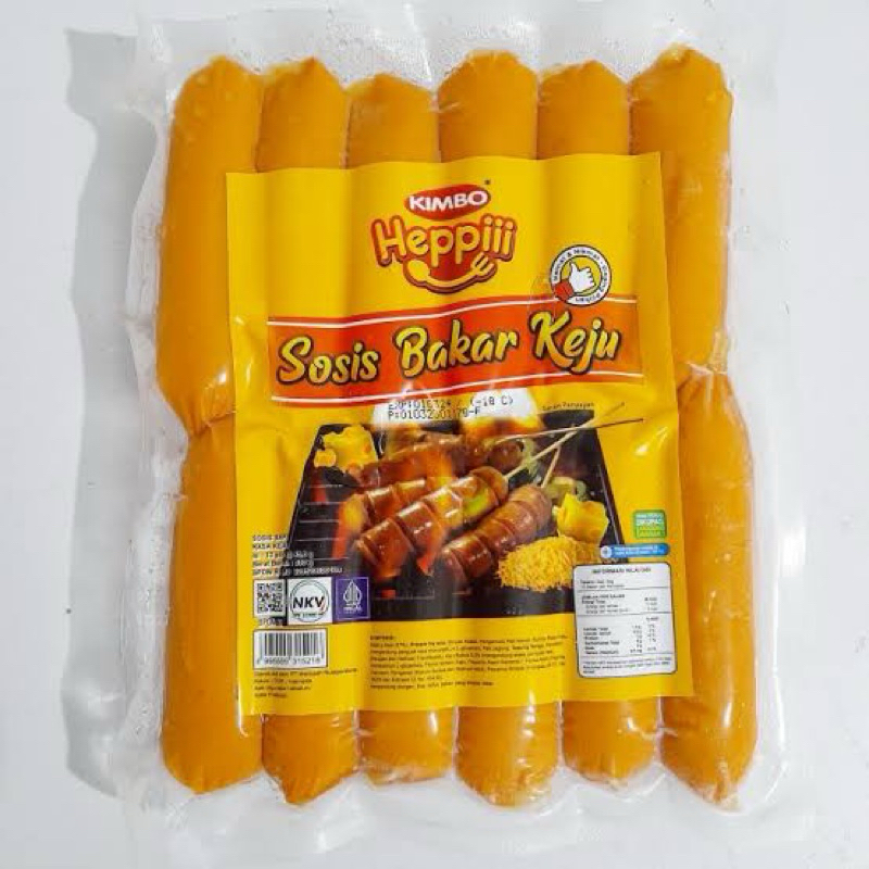 Jual Kimbo Sosis Bakar Sapi Keju Mini isi 12 Beef Sausage Cheese ...