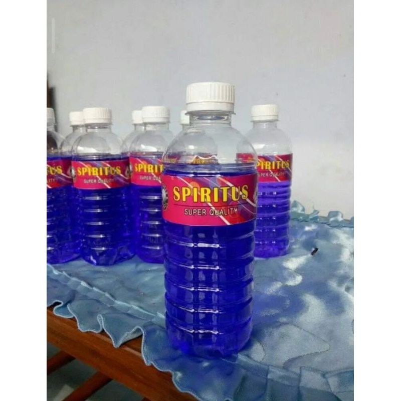 Jual [ 5 botol ] SPIRTUS BOTOL 500 ML /Spirtus / Spirtus Cair / Spirtus ...