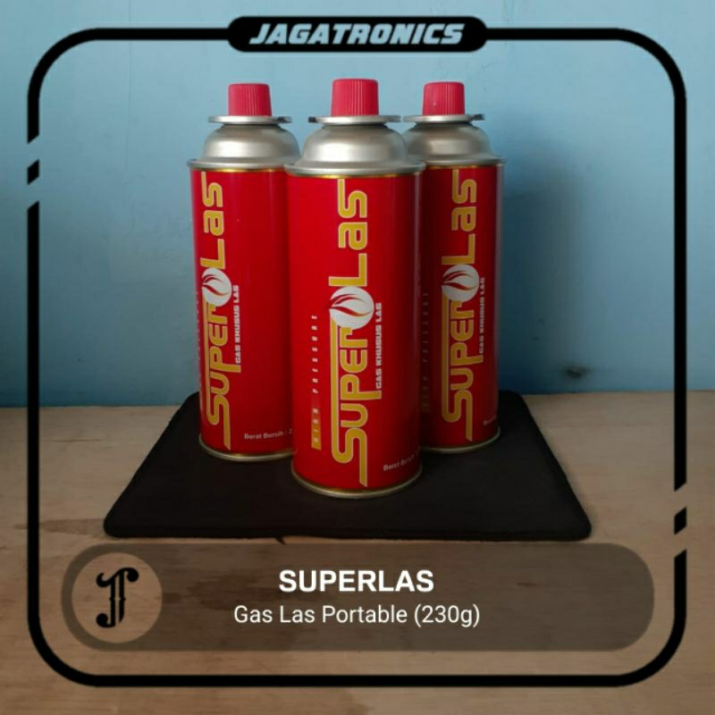Jual GAS SUPERLAS PORTABLE 230g (API LAS PORTABLE) | Shopee Indonesia