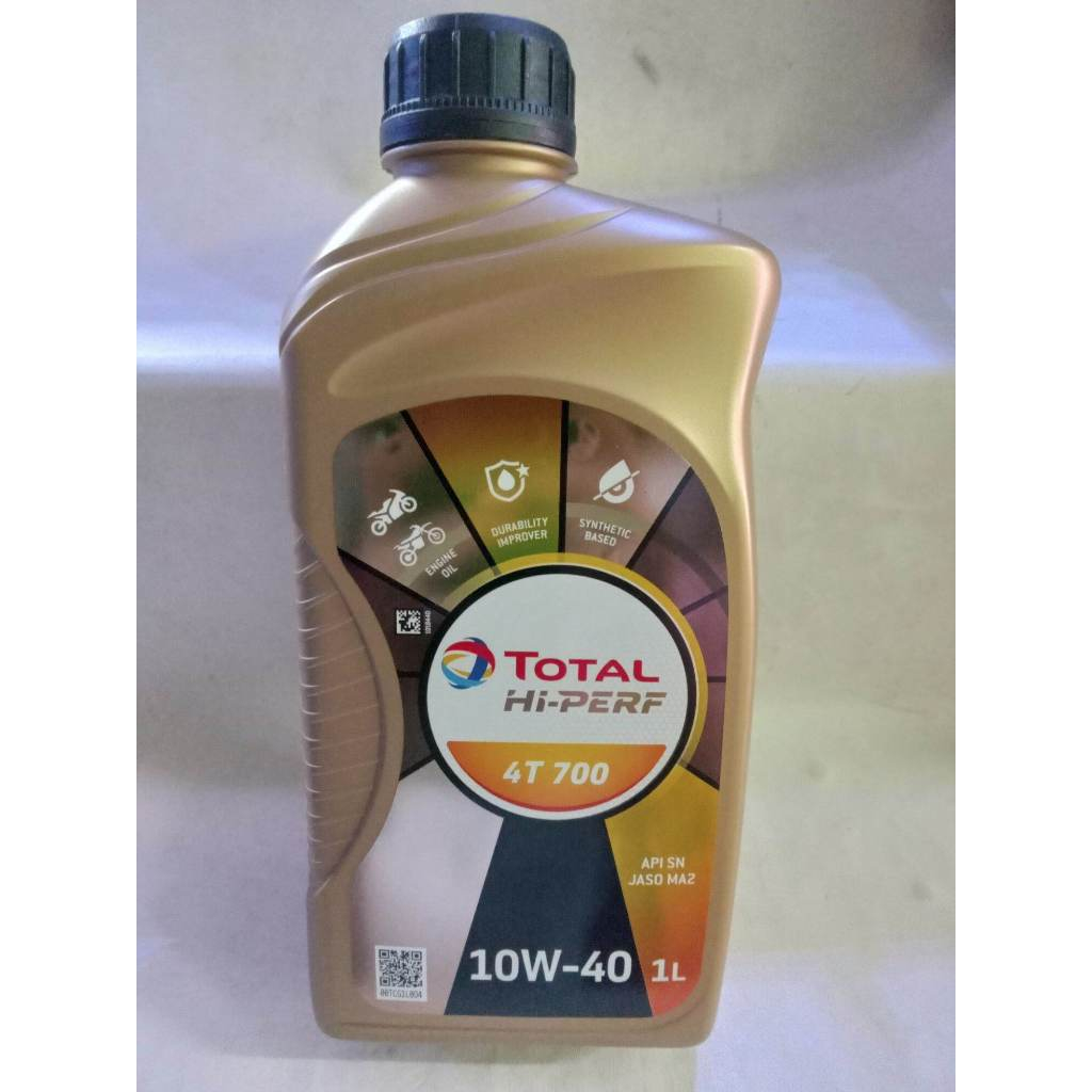 Jual OLI TOTAL HI PERF 4T 700 10W40 1L | Shopee Indonesia