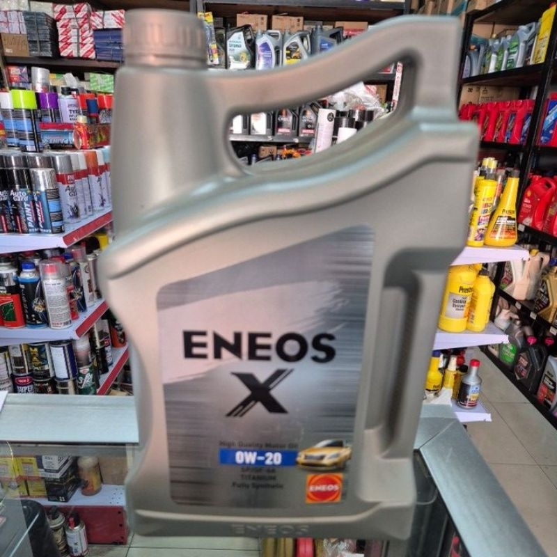 Jual Oli Eneos X 0W-20 Titanium Full-Synyhetic 4L | Shopee Indonesia
