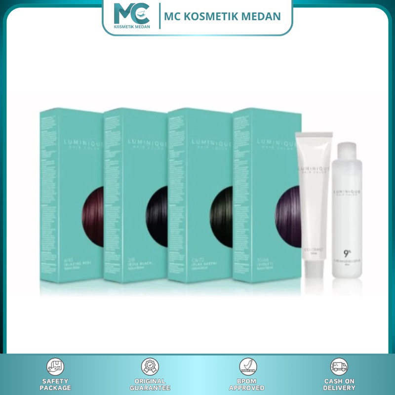 Jual LUMINIQUE HAIR COLOR 100+100ml | Shopee Indonesia