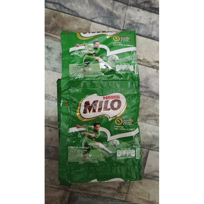 Jual Susu Milo Sachet 1 renceng isi 10pcs | Shopee Indonesia
