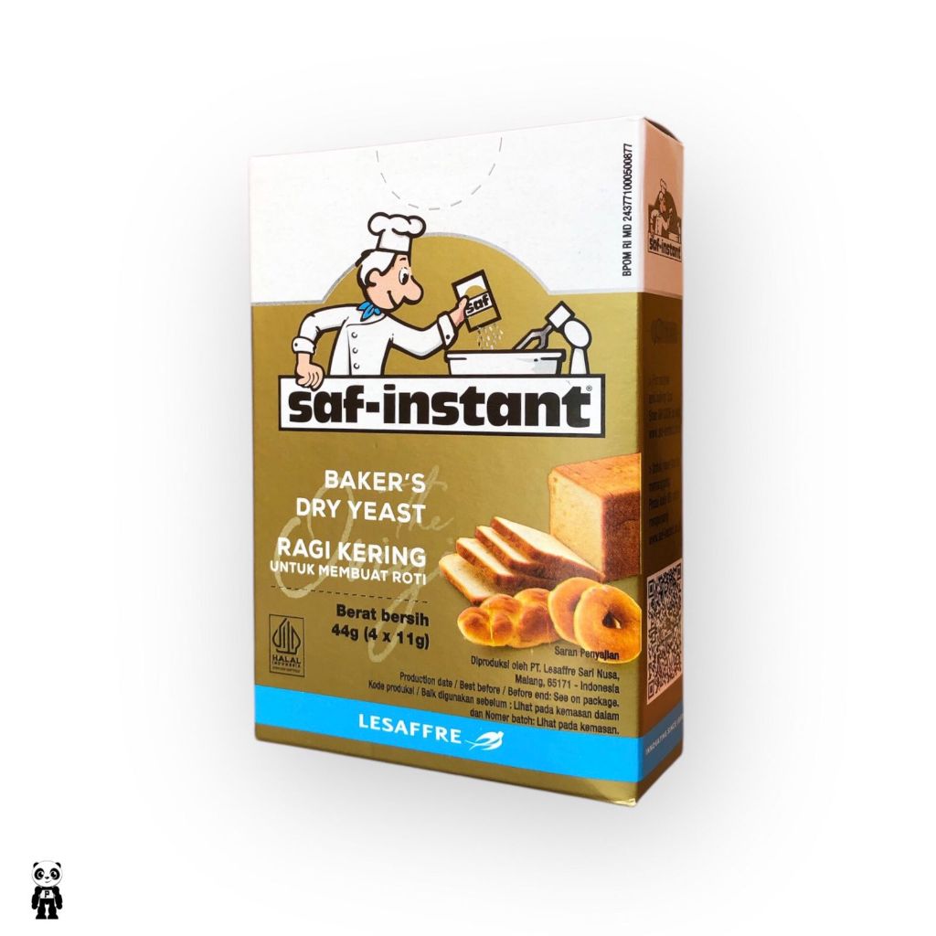 Jual Saf Instant Box Isi 4 sachet x 11g Ragi Kering Untuk Roti | Shopee ...