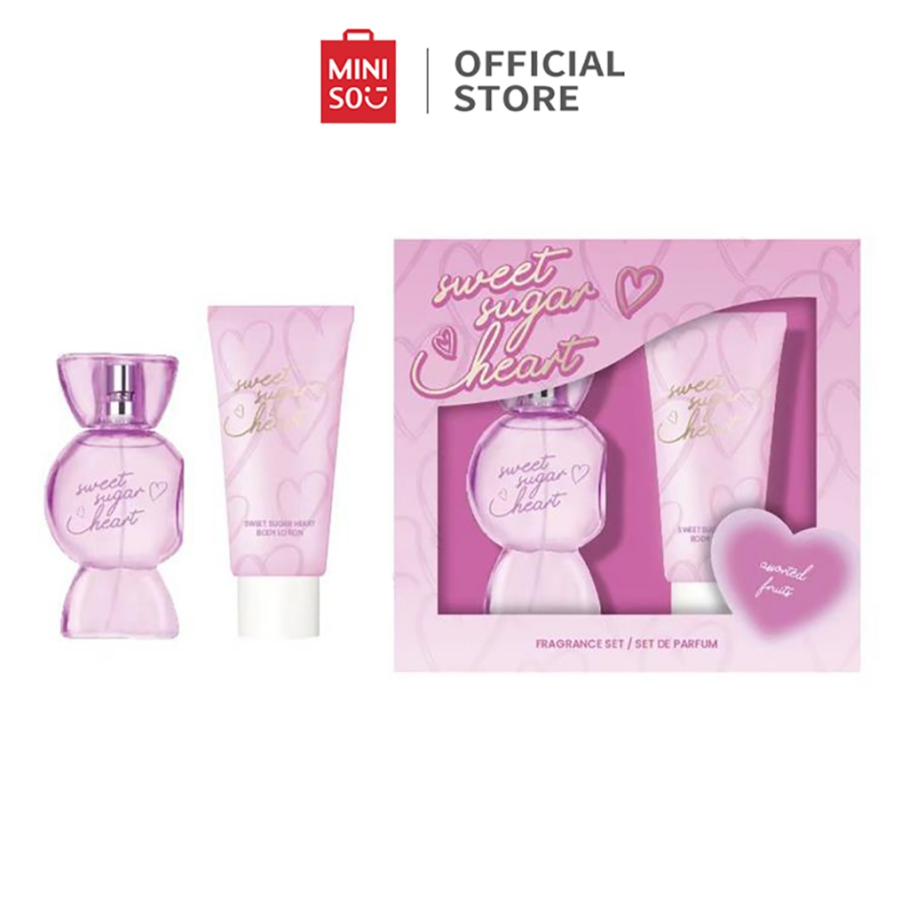 Jual Miniso Women's Perfume Pink Romance Fragrance Gift Set Parfum ...