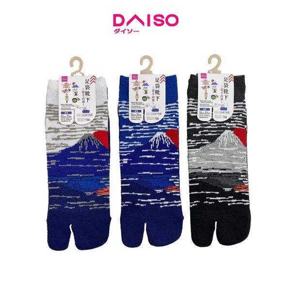 Jual Daiso Mens Tabi socks - view of mount fuji- | Shopee Indonesia