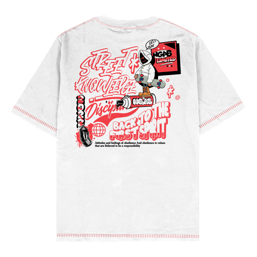 Jual Ngab Kaos Baju Distro Street Knowledge NB195 Unisex Pria Wanita ...