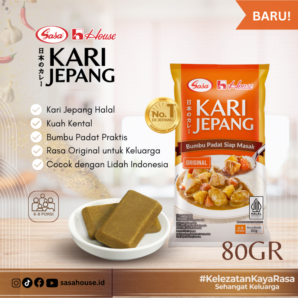 Jual Paket SASA HOUSE KARI JEPANG Free WOW Spageti | Shopee Indonesia