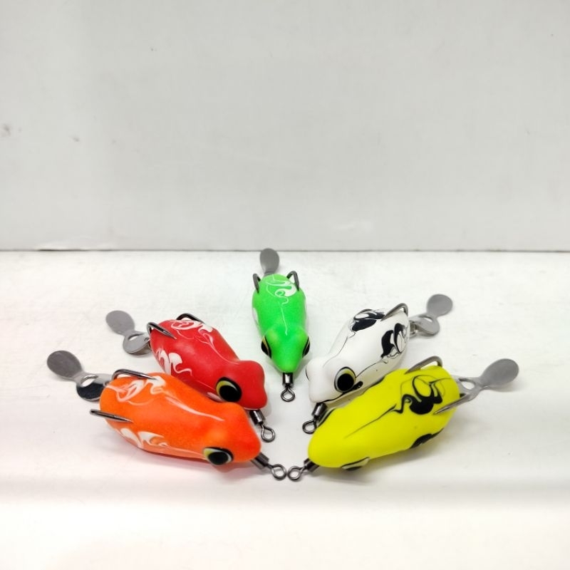 Jual SOFT FROG NO BRAND RASA JAWS 4,5CM & 4CM | Shopee Indonesia