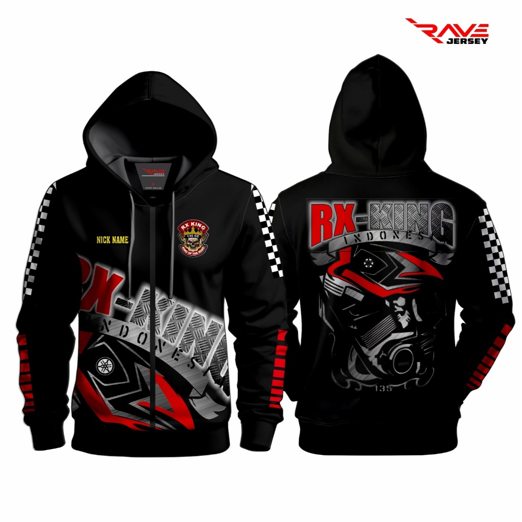 Jual JAKET MOTOR RX KING FULL PRINTING SUBLIMATION CUSTOM (DESAIN SUKA ...
