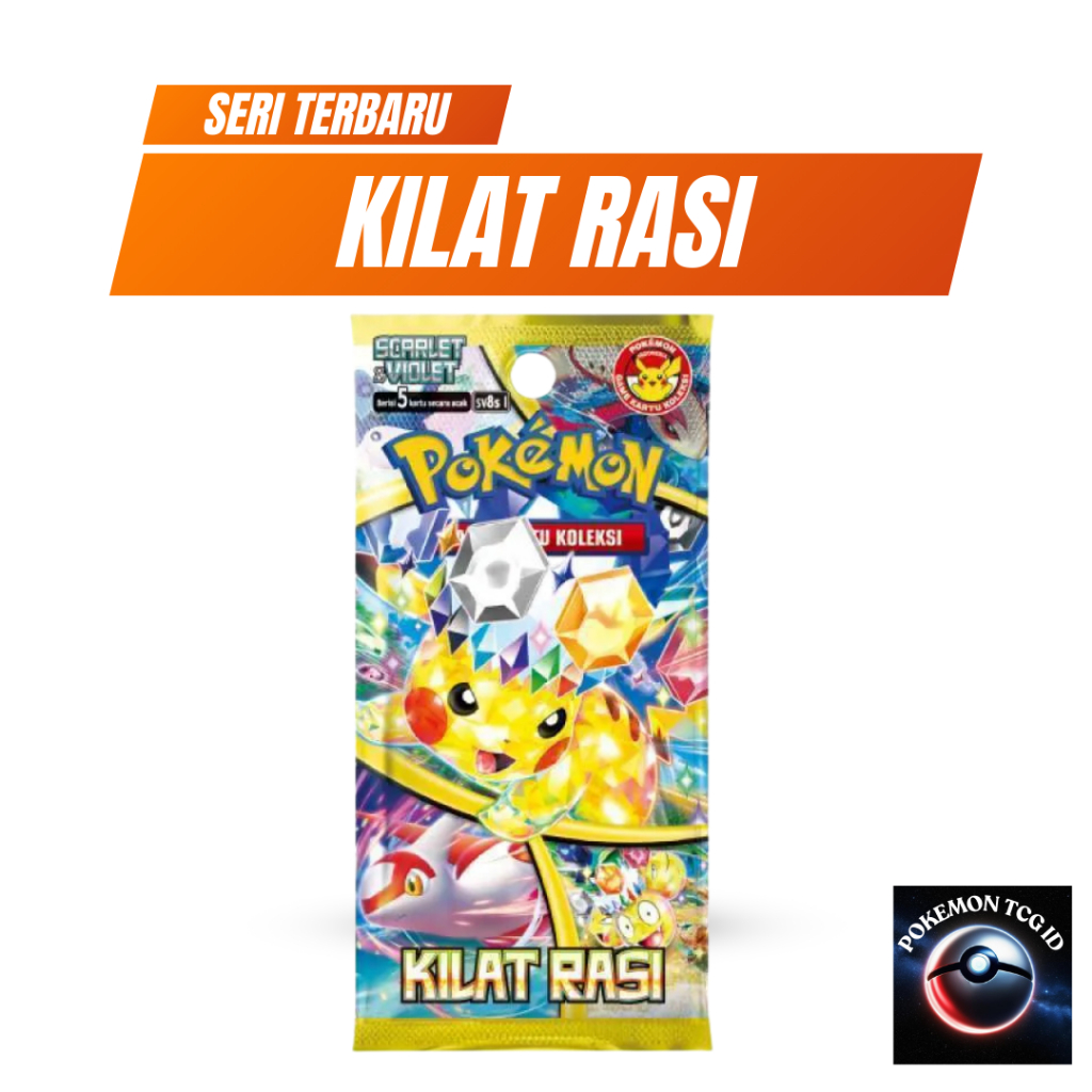 Jual Kartu Pokemon Seri Terbaru "Kilat Rasi" Pokemon TCG Indonesia | Shopee Indonesia