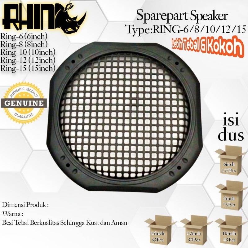 Jual Grill bingkai 12 inci pigura figura Tutup speaker model kotak ...