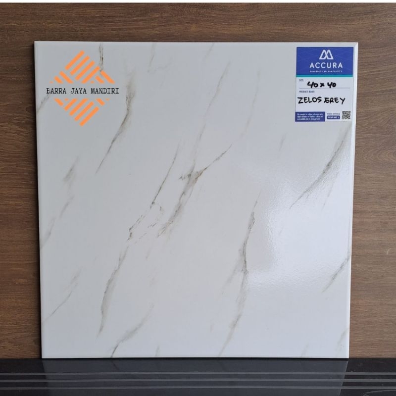 Jual KERAMIK LANTAI 40X40 ZELOS GREY GLOSSY - MULIA TILES | Shopee ...