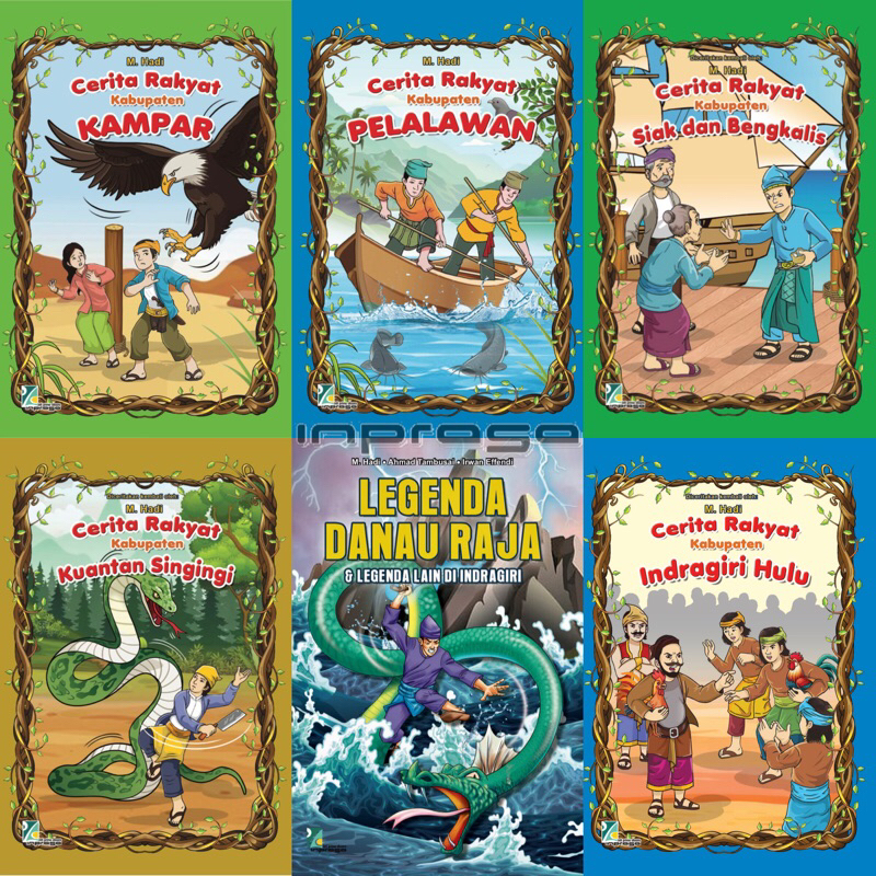 Jual Buku Cerita Rakyat | KUMPULAN KISAH LEGENDA DI RIAU: Legenda Danau ...
