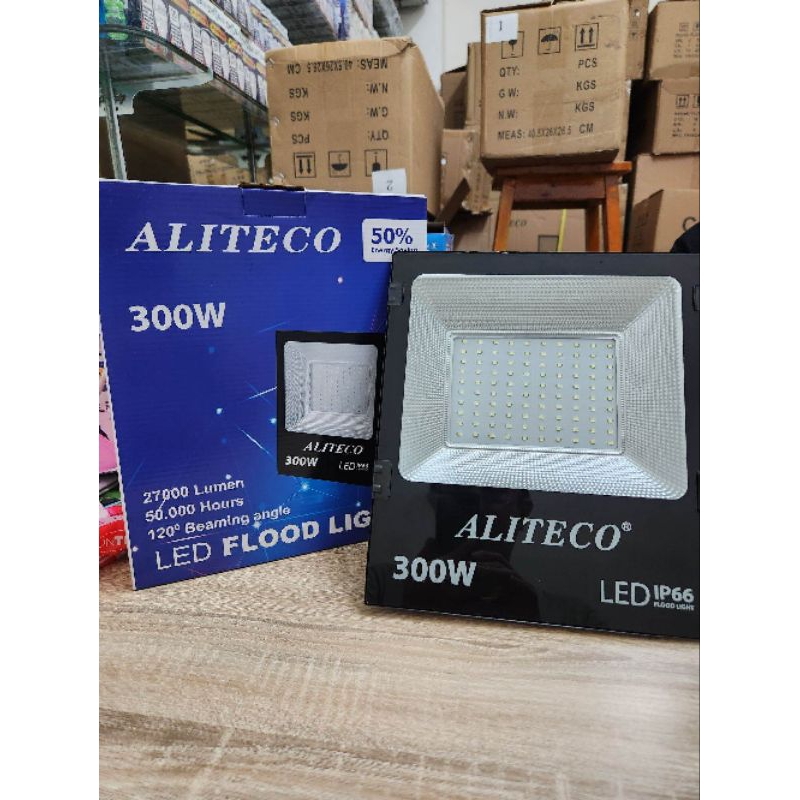 Jual kap lampu sorot/lampu Tembak 300 watt ALITECO cahaya kuning | Shopee Indonesia