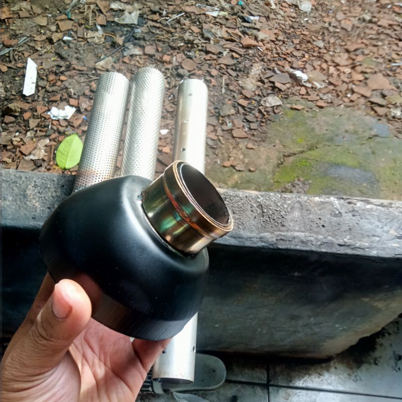 Jual moncong knalpot sijiro out 45mm pnp copy CMS dan original Vario ...