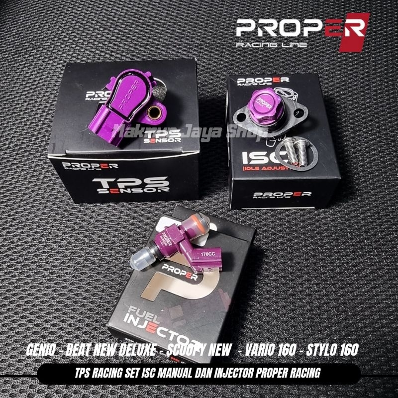 Jual PROPER RACING LINE PAKET UPGRADE SENSOR TPS SET ISC MANUAL DAN ...