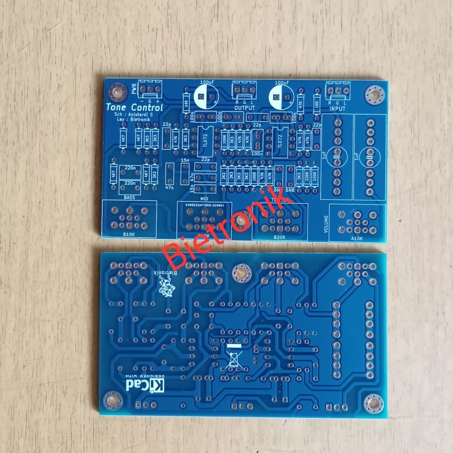 Jual PCB Tone Control 3 Pot Dauble layer | Shopee Indonesia