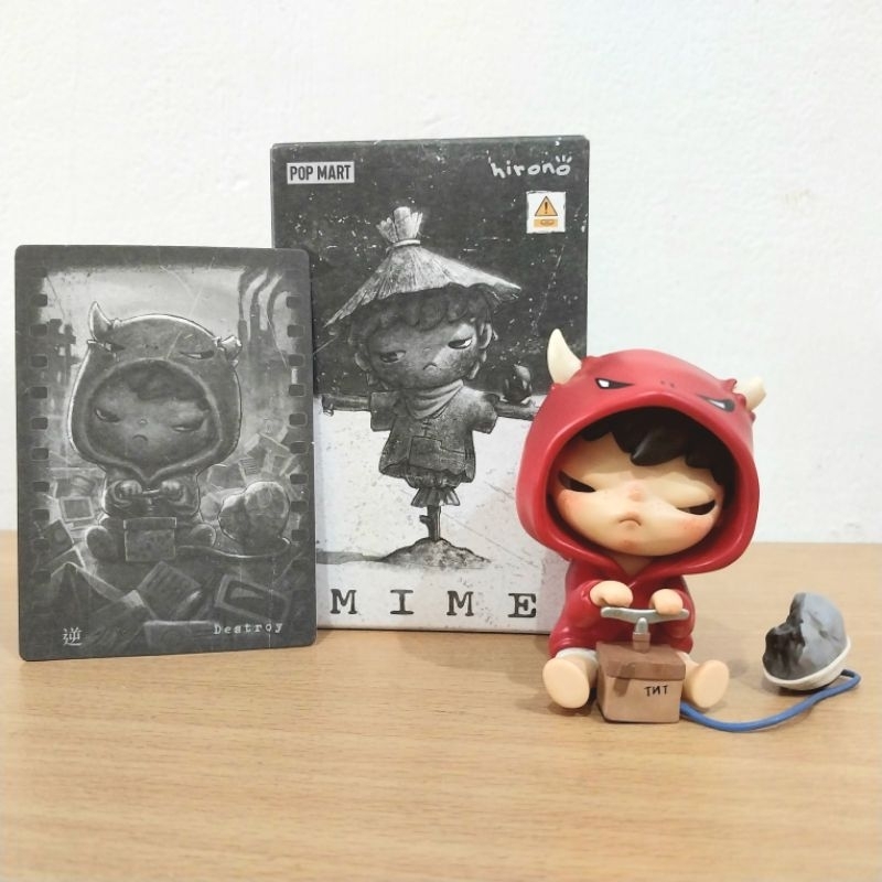 Jual (SELECTED) Popmart Hirono Destroy Mime Official Figure Pop Mart ...