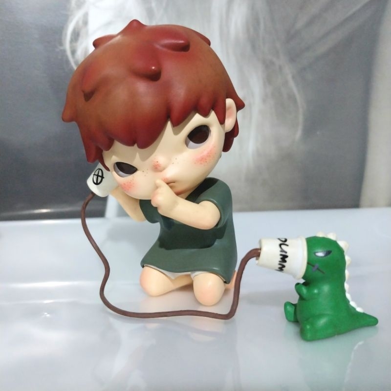 Jual (SELECTED) Popmart Hirono Secrecy Mime Official Figure Pop Mart ...