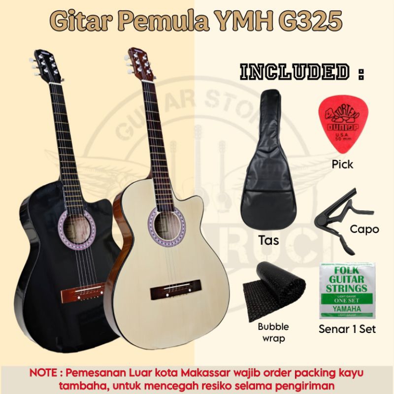 Jual Gitar Akustik Murah untuk Pemula | Gitar Folk G325 Murah untuk ...